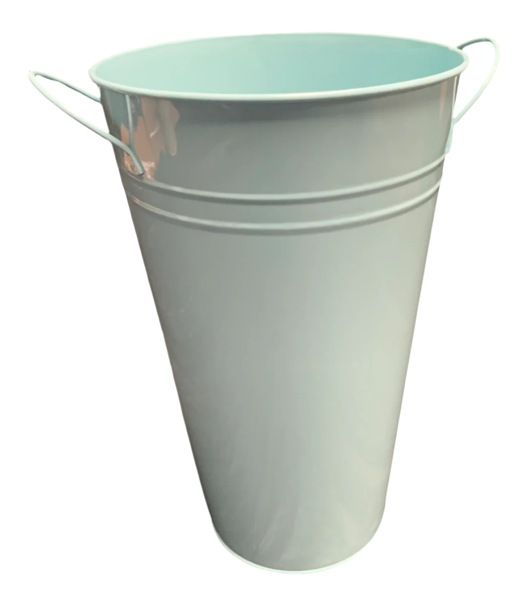 Set Of 1 - Wedding Sparkler Bucket 30 cm (Blue)